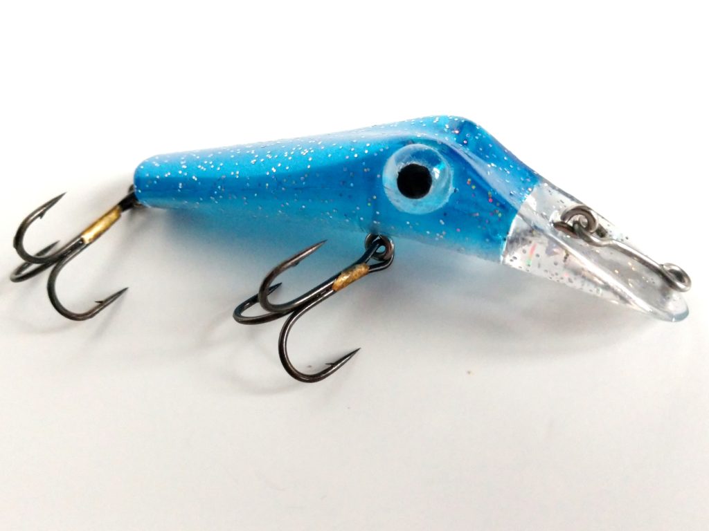 SILVER BLUE - Swarthout's Original Ping-A-T Lures